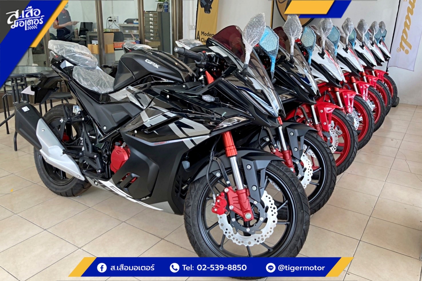 GPX Demon 200 4 วาล์ว - ส. เสือ มอเตอร์