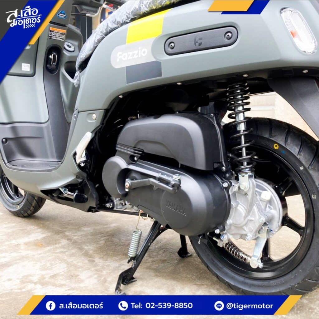วันนี้พาชมรอบคัน Yamaha Fazzio - ส. เสือ มอเตอร์