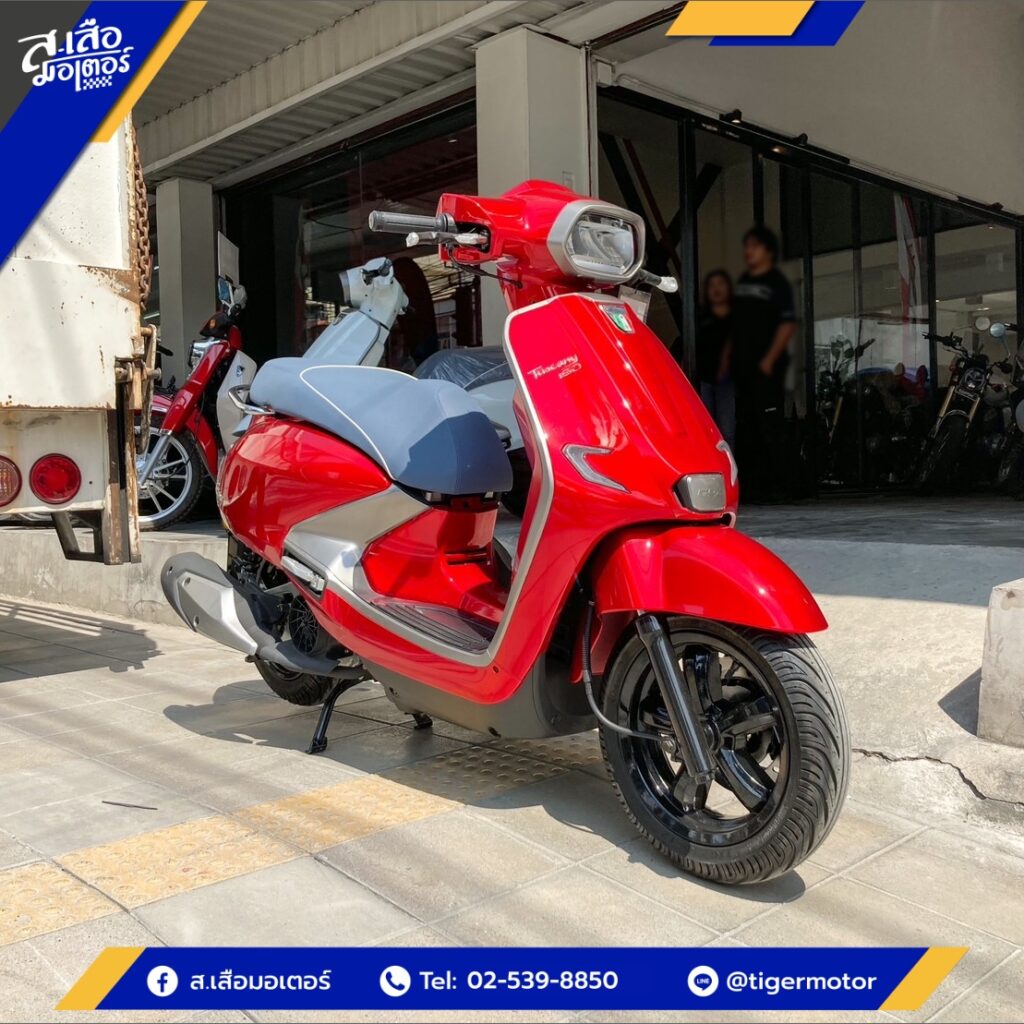 GPX TUSCANY 150 เข้าร้านพี่เสือแล้วมาจับจองกันได้เลย - ส. เสือ มอเตอร์