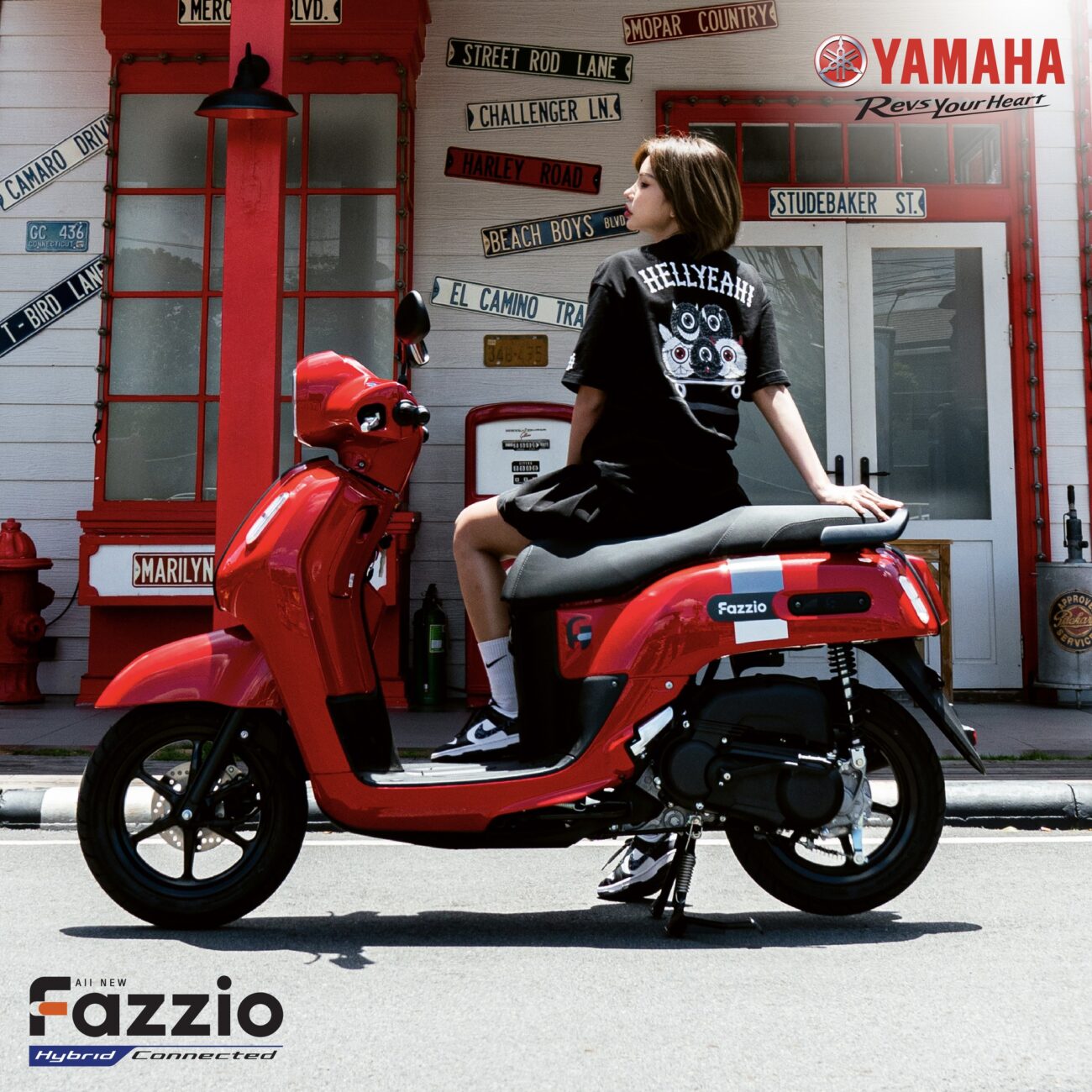 All New Yamaha Fazzio Hybrid Connected - ส. เสือ มอเตอร์
