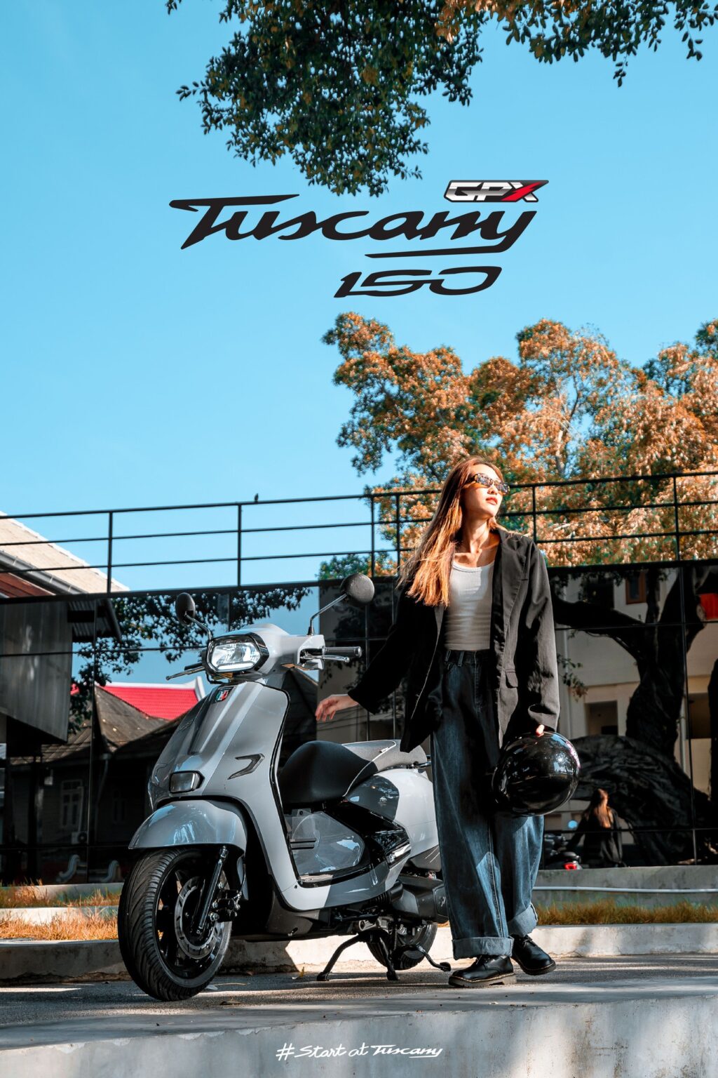 ทำเรื่องเล่นให้เป็นเรื่องใหญ่ GPX Tuscany 150 - ส. เสือ มอเตอร์